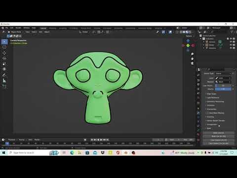 How to use Line Art in Blender - YouTube