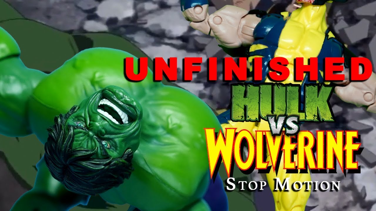 [UNFINISHED] Hulk vs Wolverine (Stop Motion) [2024] - YouTube
