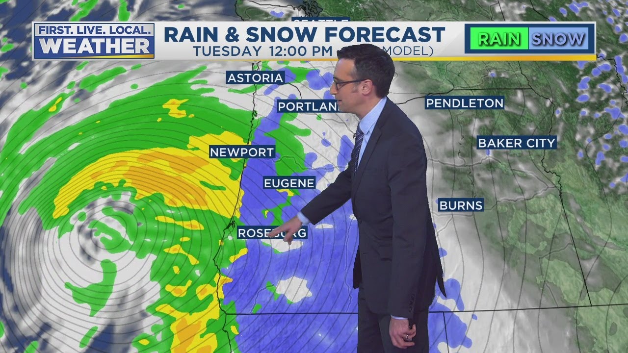 Tuesday afternoon FOX 12 weather forecast (11/26) - YouTube