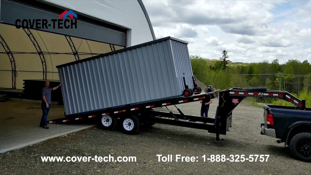 Cover-Tech Inc. Portable Container 1-888-325-5757 - YouTube