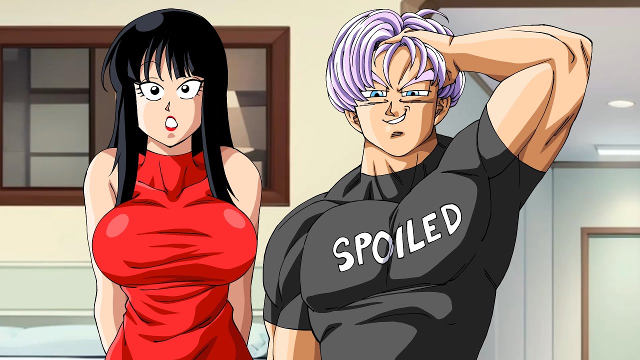 Trunks Thinks Mai's Cute (DBZ Comic Dub) - YouTube