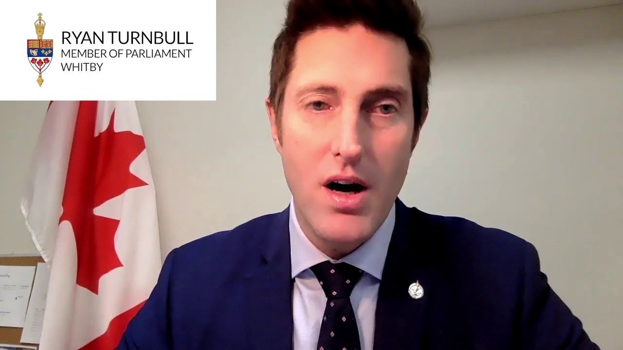 Whitby artistic food expo : Greetings from MP Ryan Turnbull - YouTube