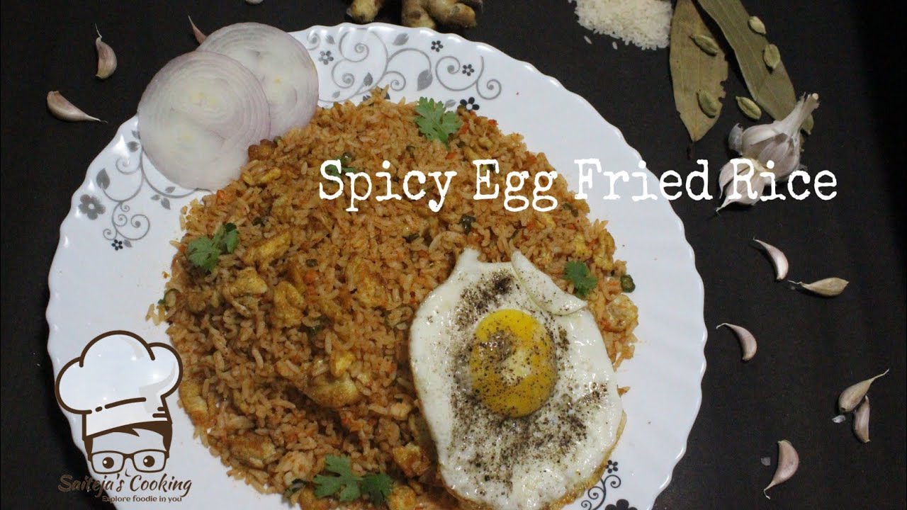 Spicy Egg Fried Rice - YouTube