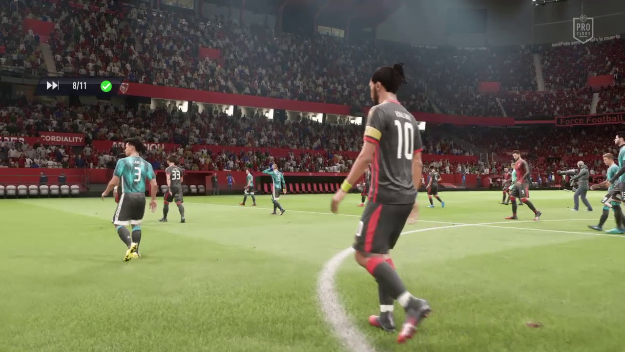 Force Football 2-0 win vs Esports team - YouTube