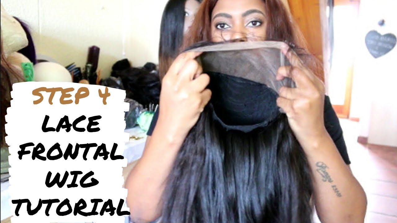 DETAILED LACE FRONTAL WIG TUTORIAL - LACE FRONTAL WIG SERIES STEP 4 ...