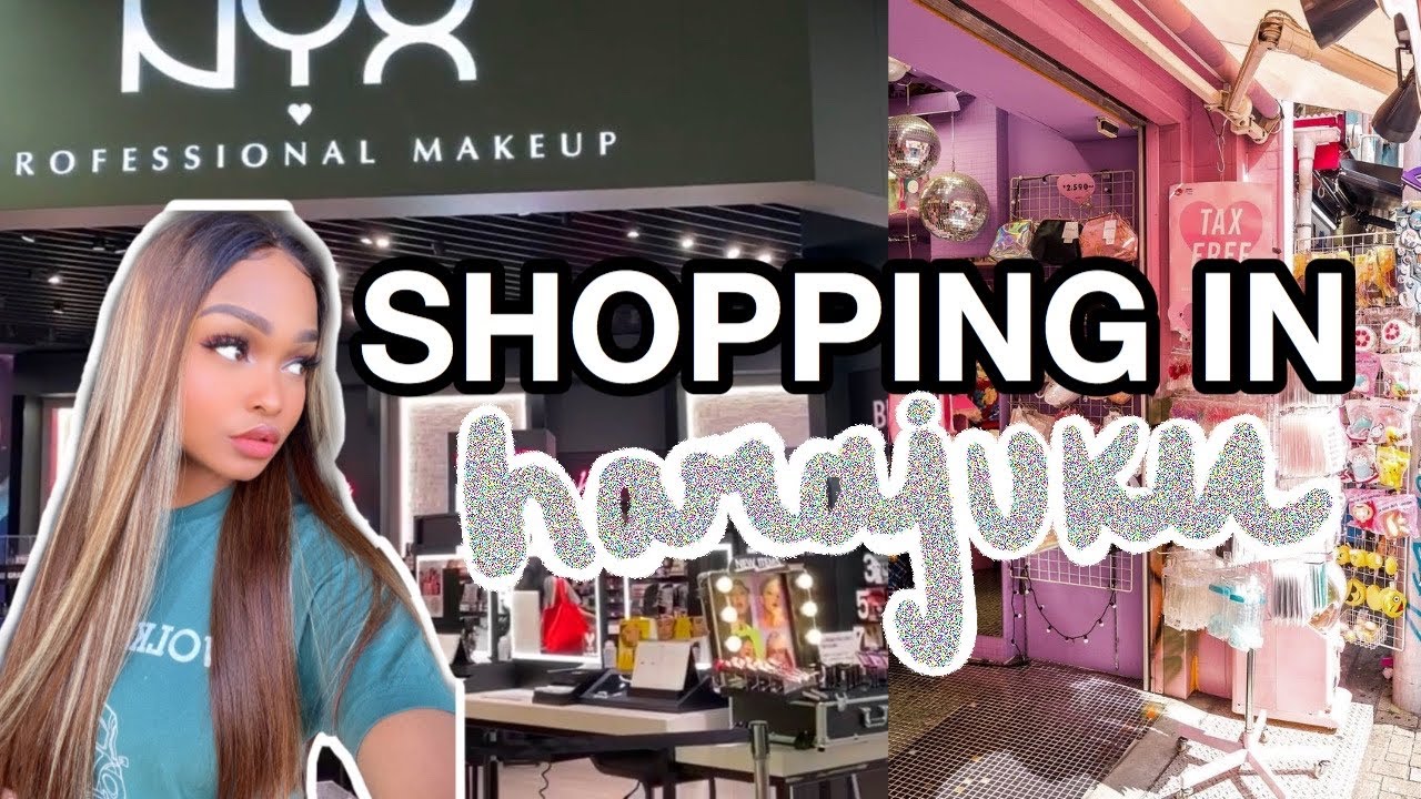 SHOPPING IN HARAJUKU | NYX MAKEUP SHOPPING SPREE IN TOKYO - YouTube