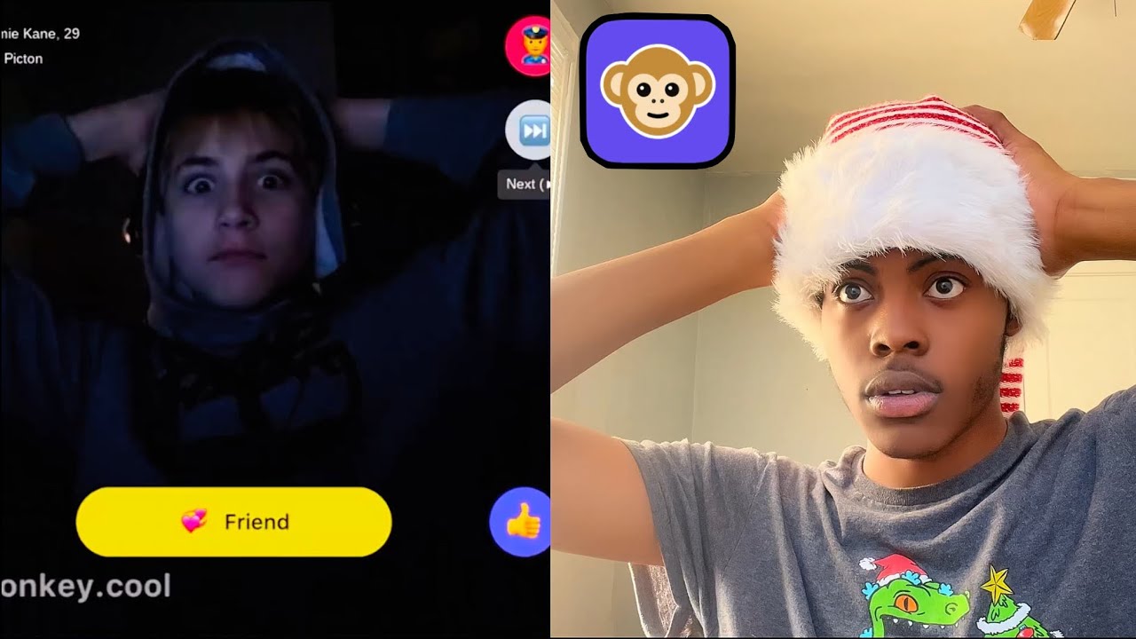 FIRST TIME TROLLING ON MONKEY APP - YouTube