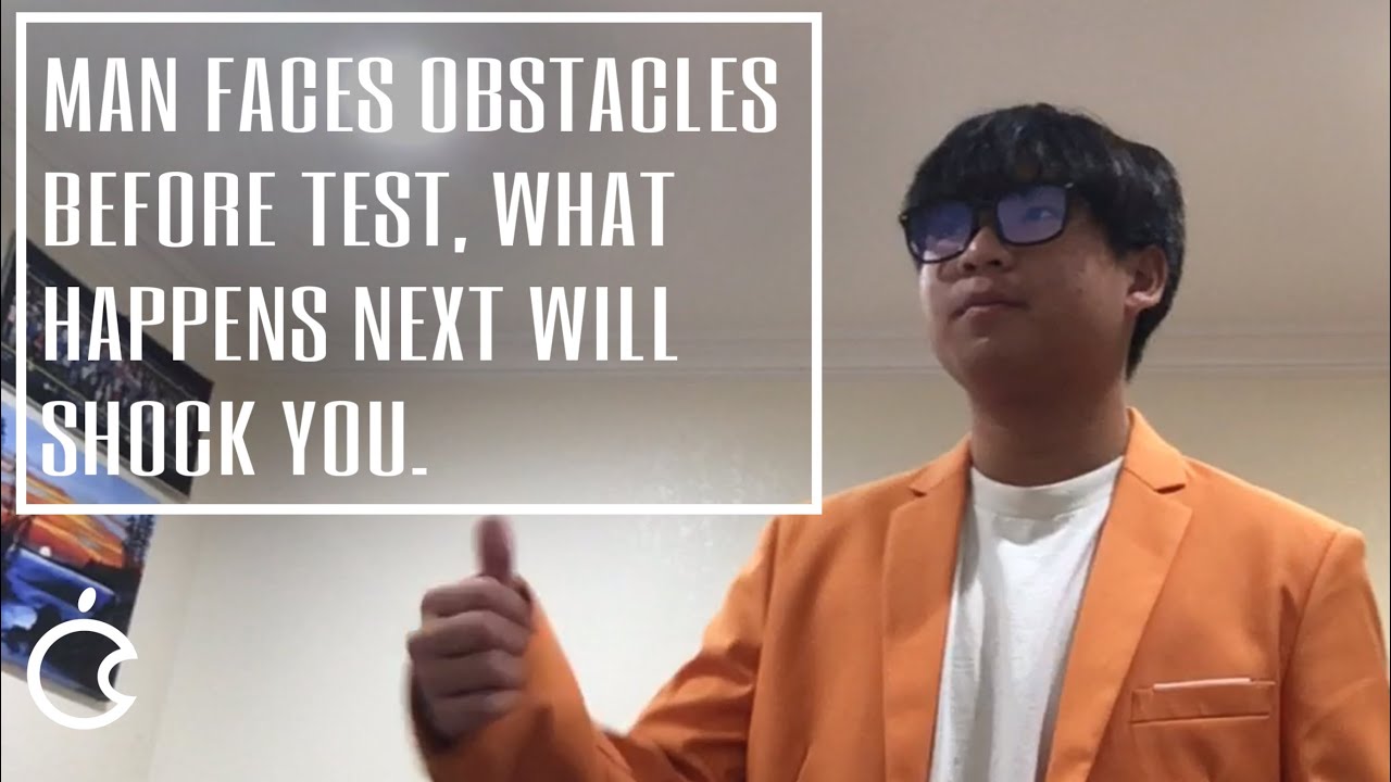 Man Faces Obstacles before Test, What Happens Next Will Shock You | SG ...