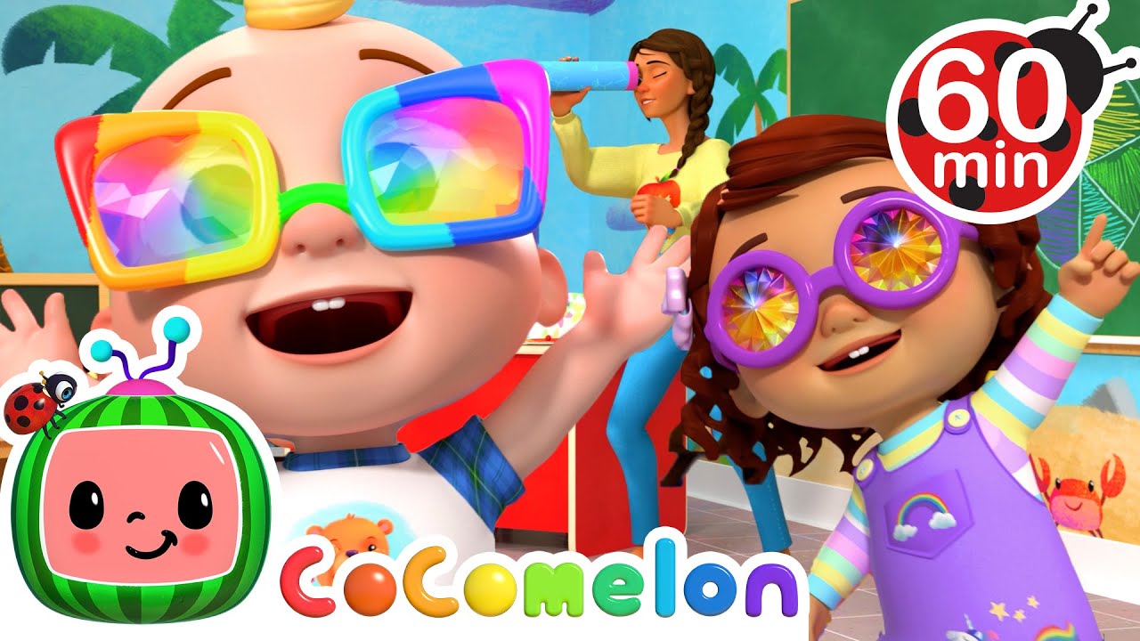 Color Kaleidoscope Song | Learn Colors | CoComelon Nursery Rhymes ...