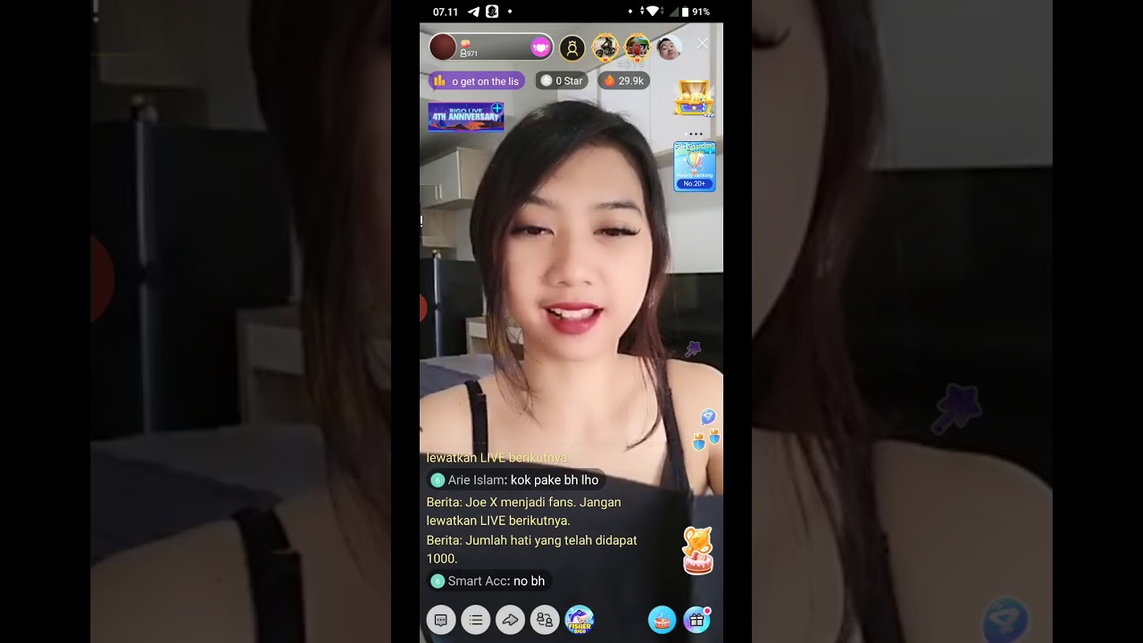 BIGO LIVE | GOYANG HANDUK | EBOT | LIDAH | HOT pt.2 - YouTube