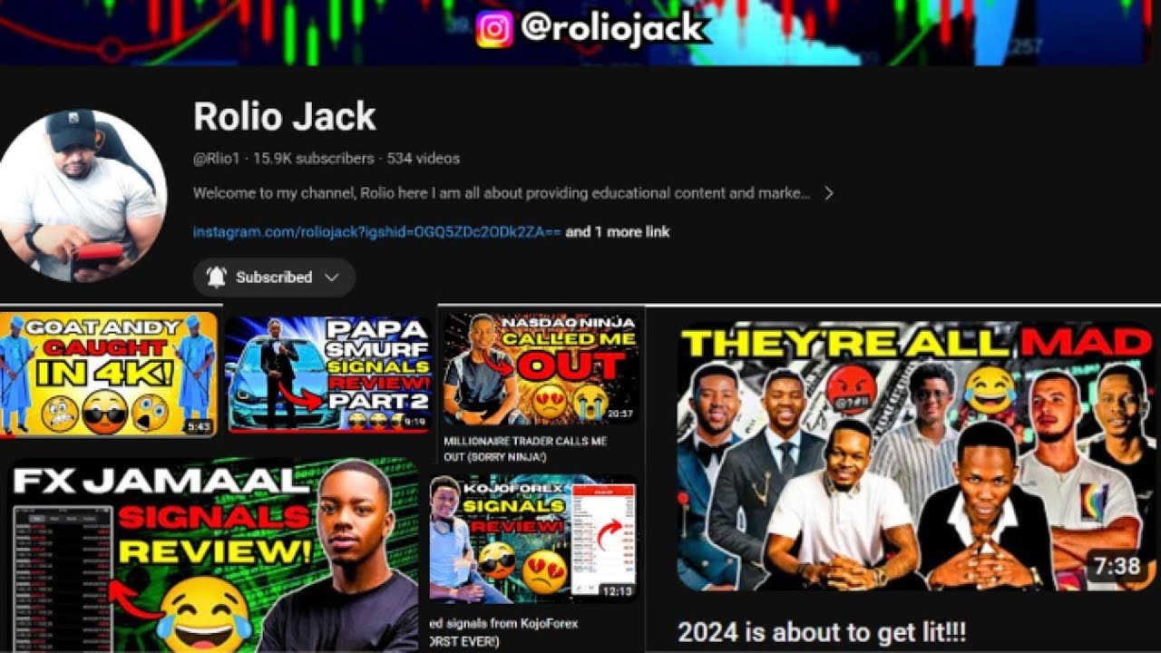 Rolio Jack and South African signal providers need to box 🥊🥊 - YouTube