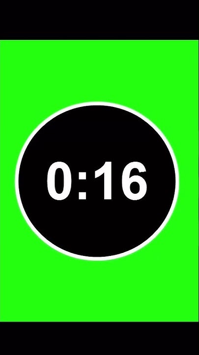 45 second timer - YouTube