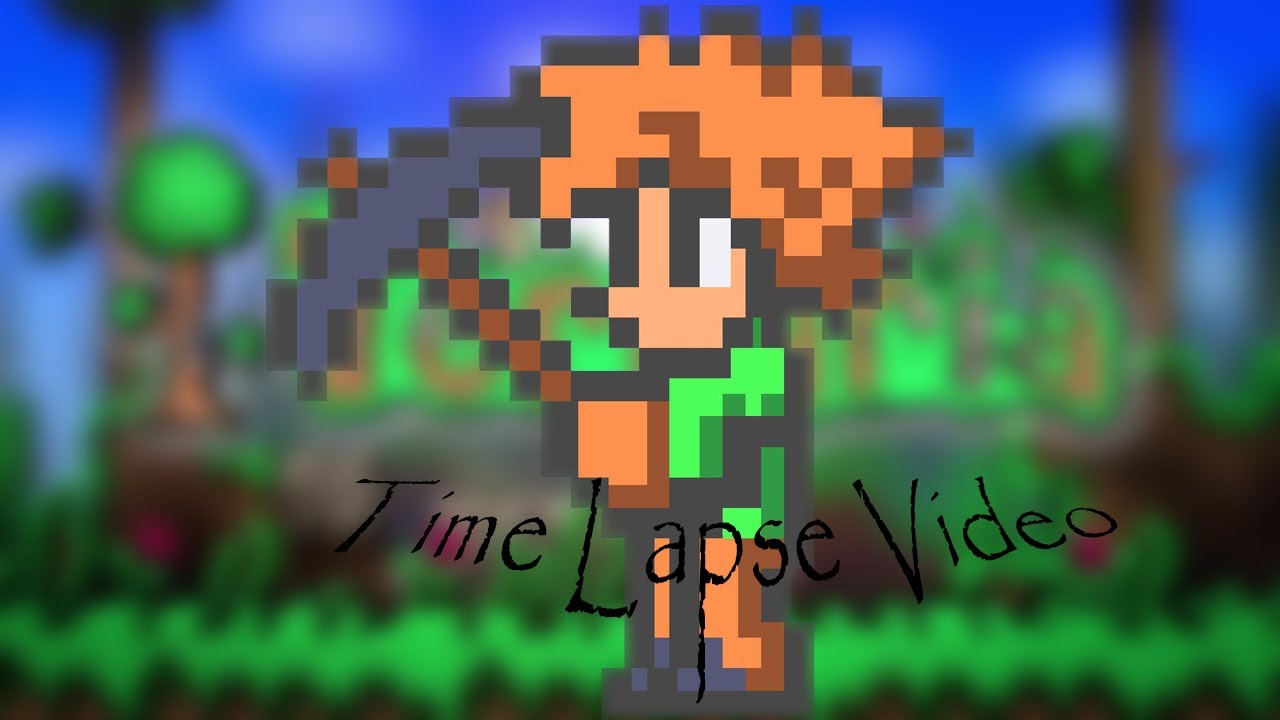 Terraria - Time Lapse Video Building Terraria Character (Speed Build ...