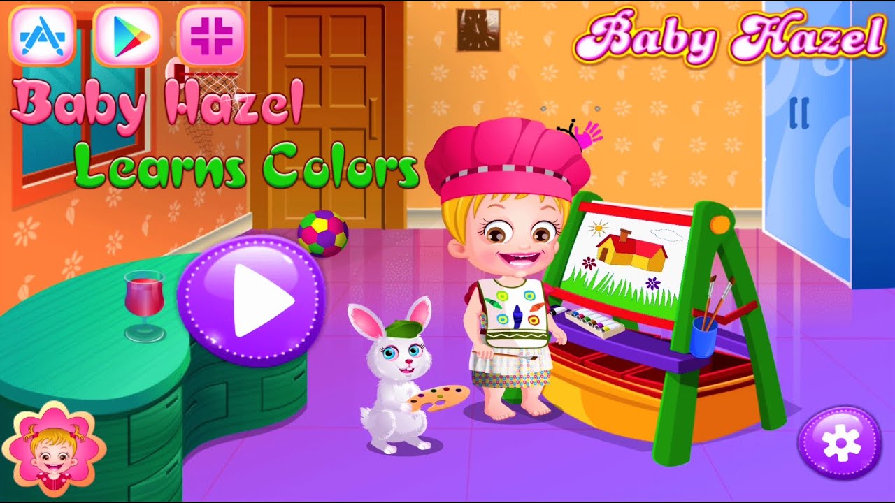 Baby Hazel Learns Colors #477 - YouTube