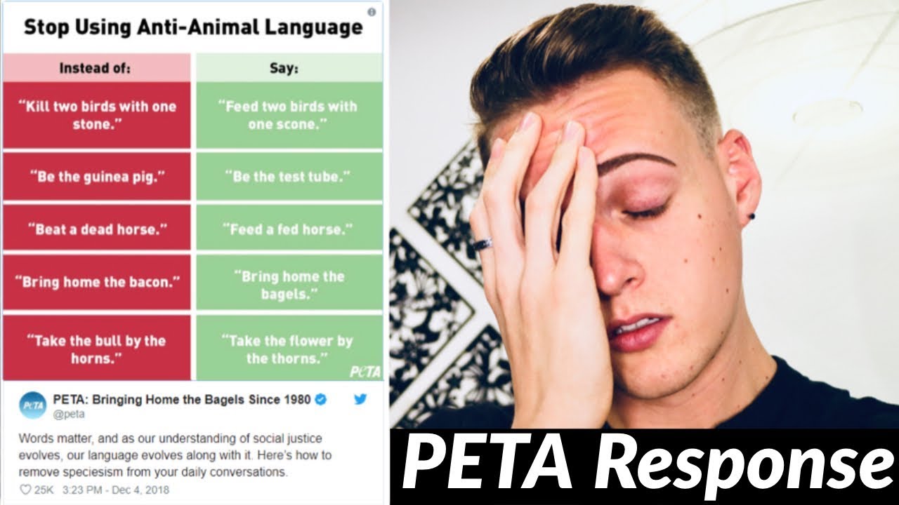 Has PETA Gone Too Far?!? [ANTI-ANIMAL LANGUAGE] - YouTube