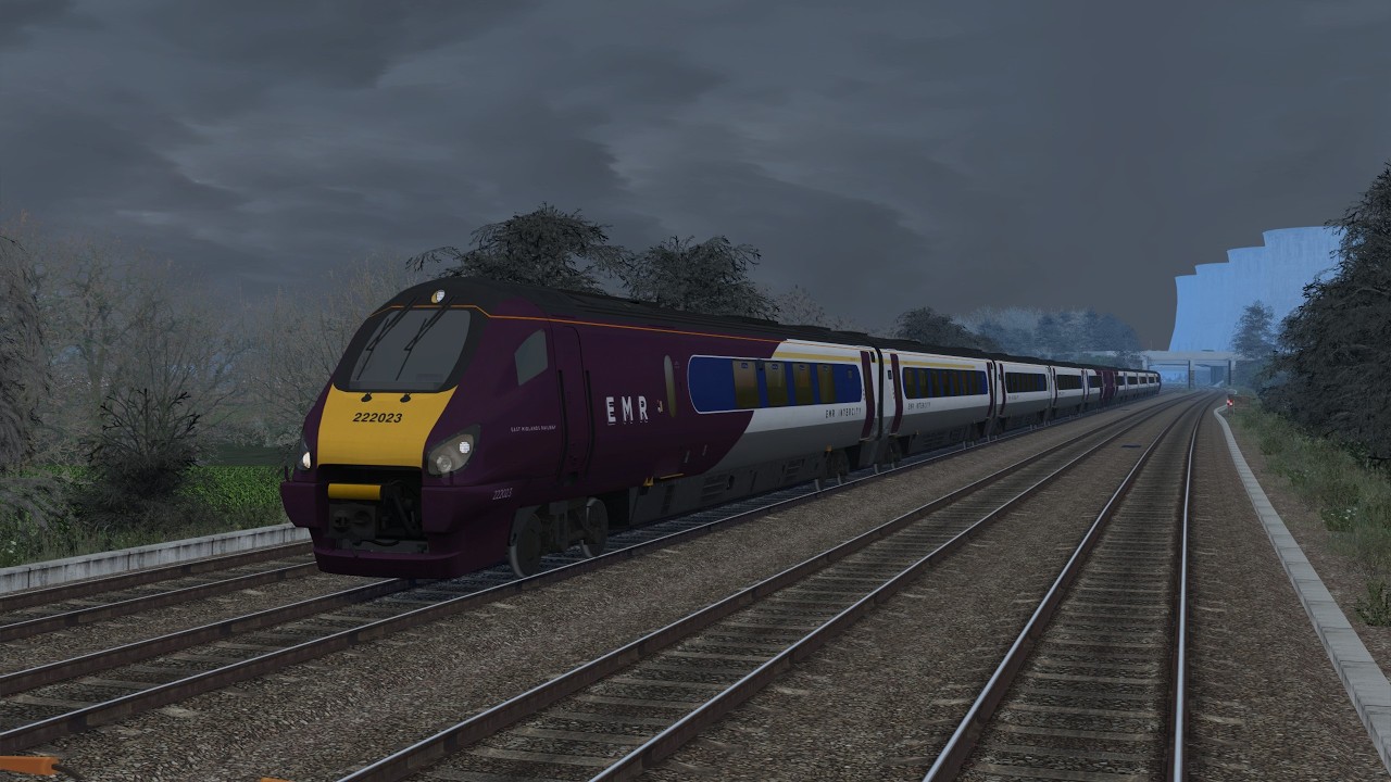 Lincoln Central - Leicester | Class 222 | Train Simulator Classic - YouTube