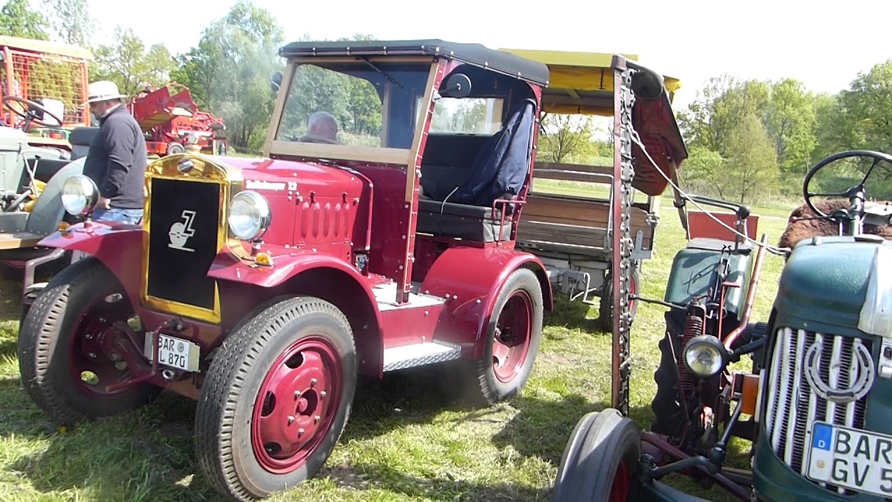Traktorentreffen Liebenwalde2018 Zettelmeyer Z 2 Demorunde - YouTube