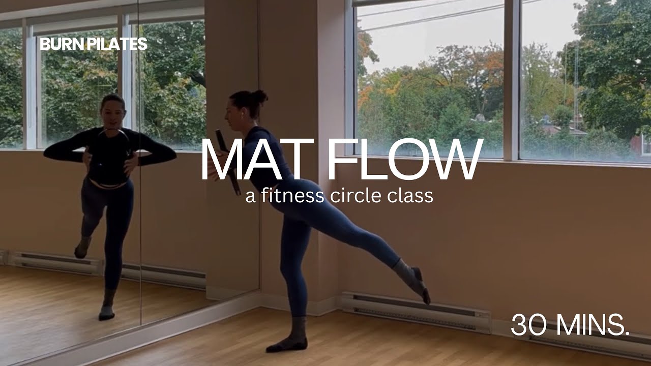 MAT PILATES Fitness Circle 30 mins. - YouTube