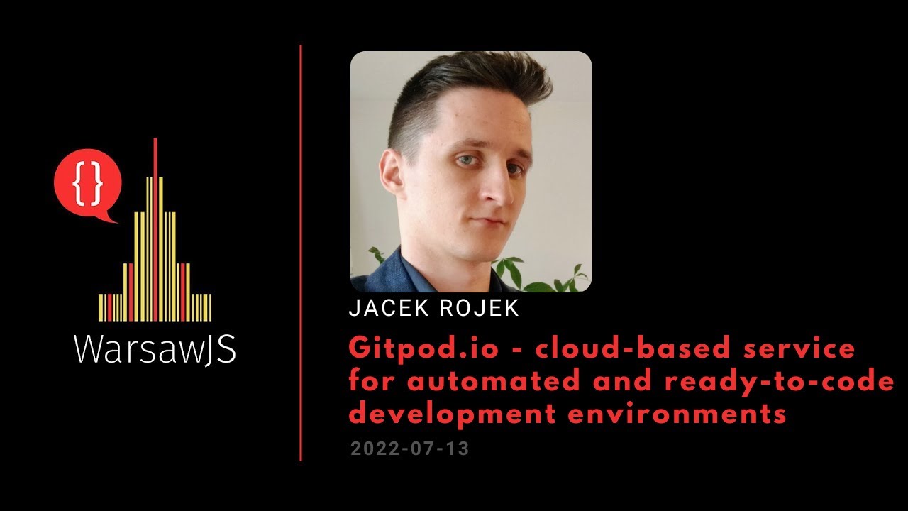 ⚡️Lightning talk - Jacek Rojek - Gitpod.io for automated and ready-to-code development ...