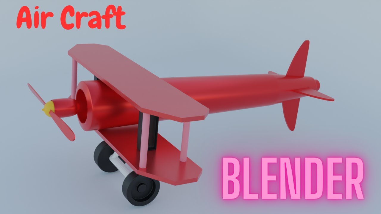 blender beginners tutorial | AirCraft & Air Plane | Aircarft modelling ...