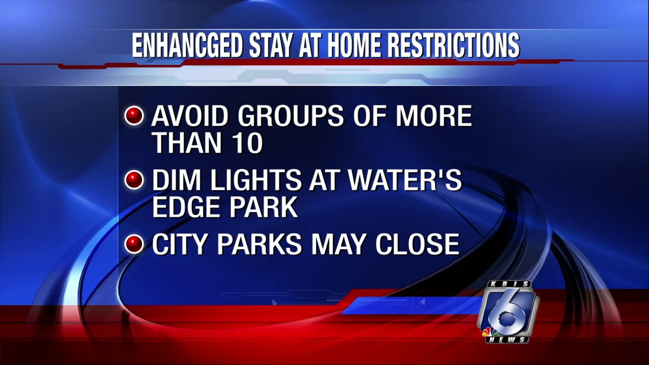 stay at home restrictions 0401 - YouTube