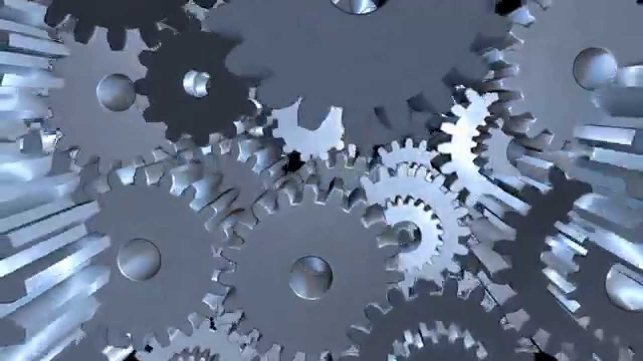 Zahnräder - Free Footage - YouTube