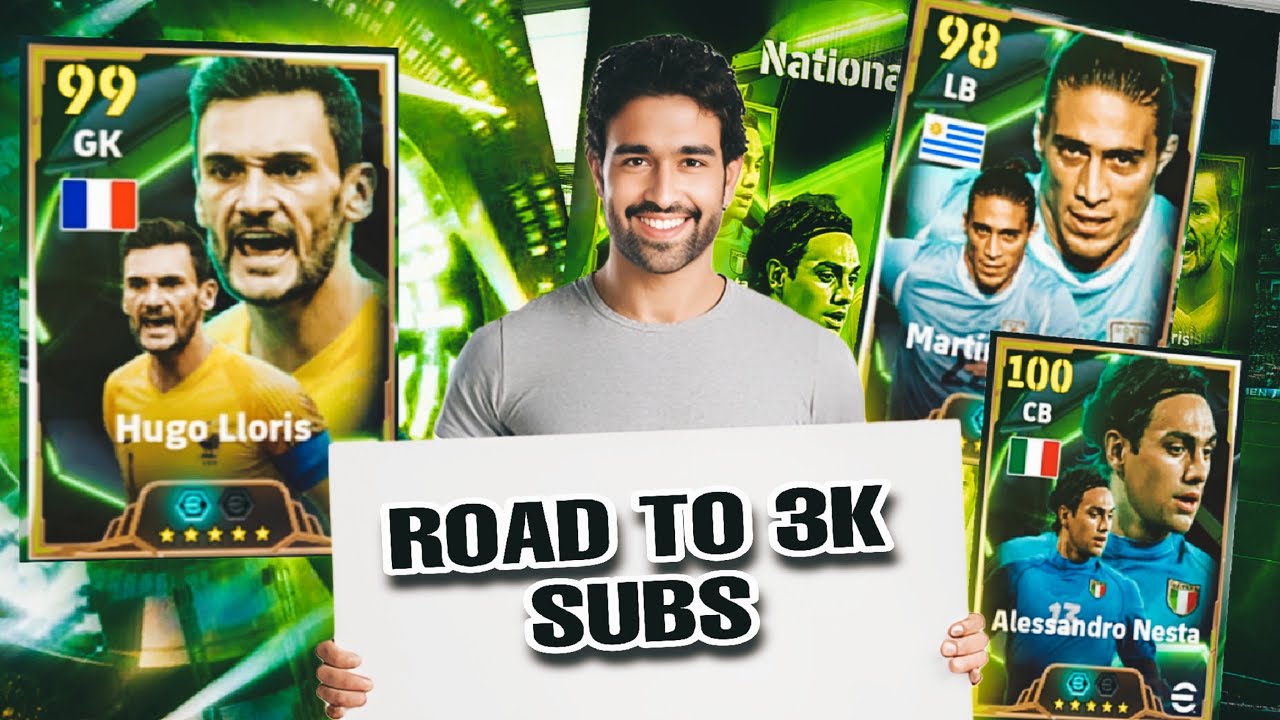 ROAD TO 3K SUBS | REVIEW SQUAD AND FRIENDLIES #efootball #efootball2025 ...