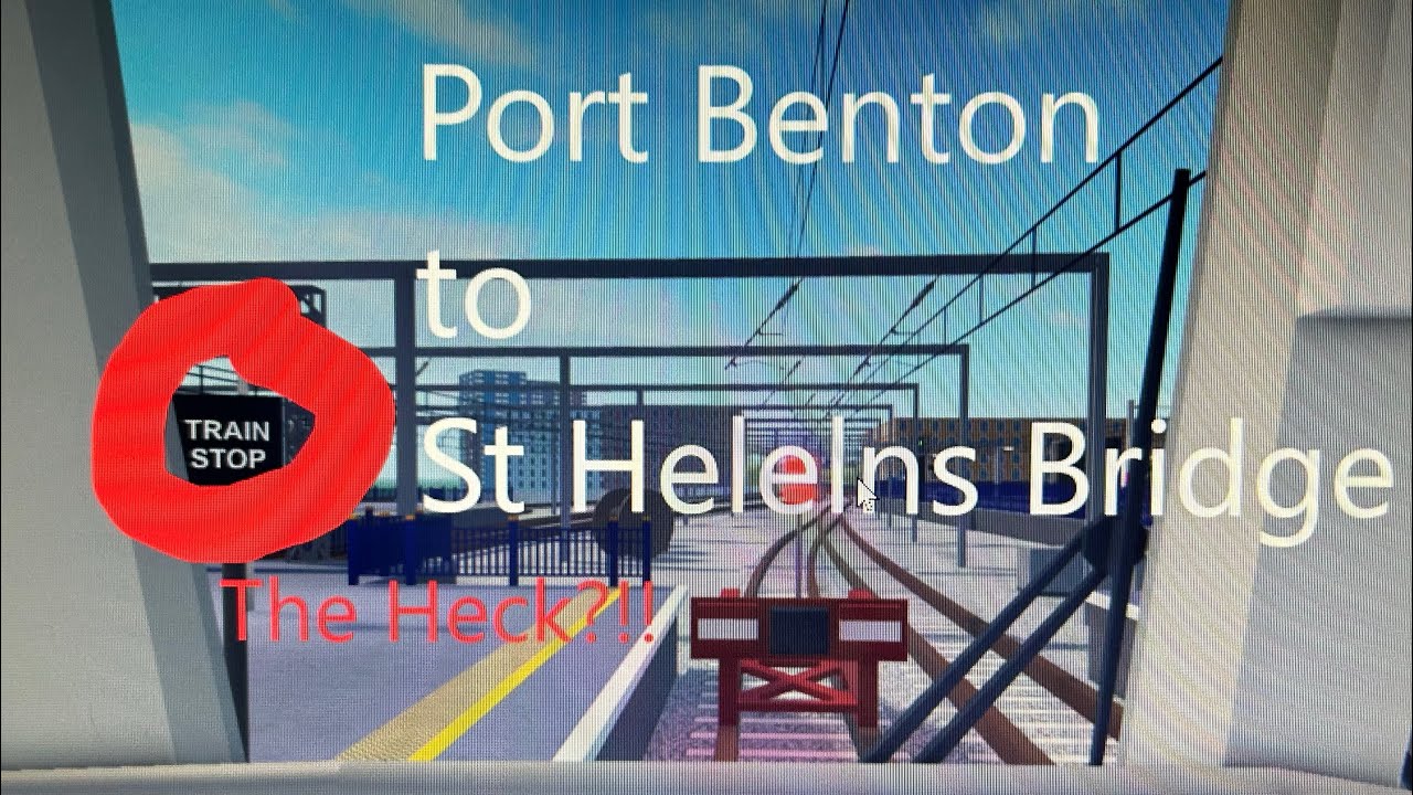 Port Benton to St Helens Bridge in a Class 170! | SCR 1.10.7 | #roblox ...