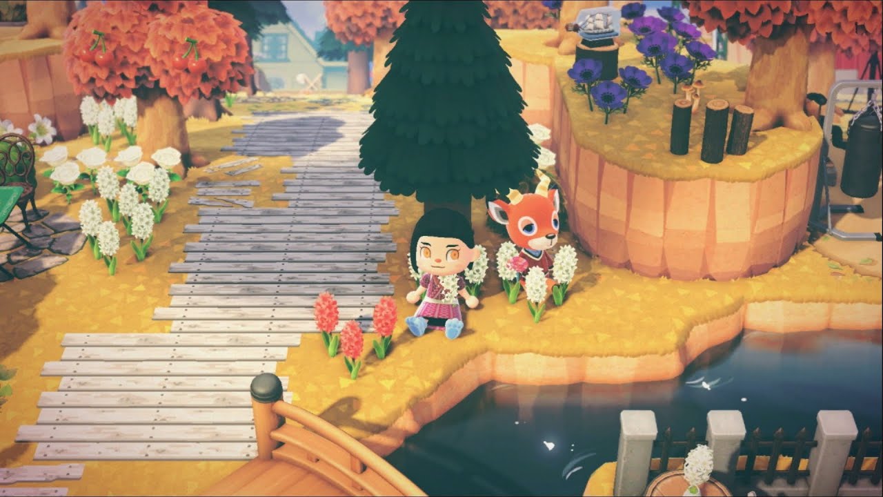 playing animal crossing with chat - YouTube