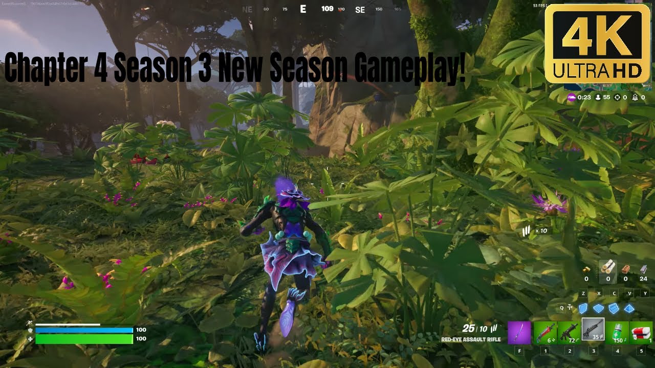 *NEW* FORTNITE CHAPTER 4 SEASON 3 Gameplay 4K Max Settings - YouTube