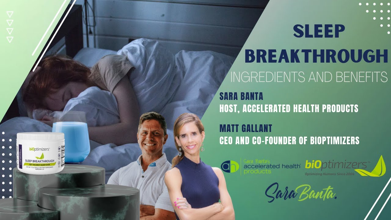 Biooptimizers New Sleep Breakthrough | Accelerated Health TV & Radio ...