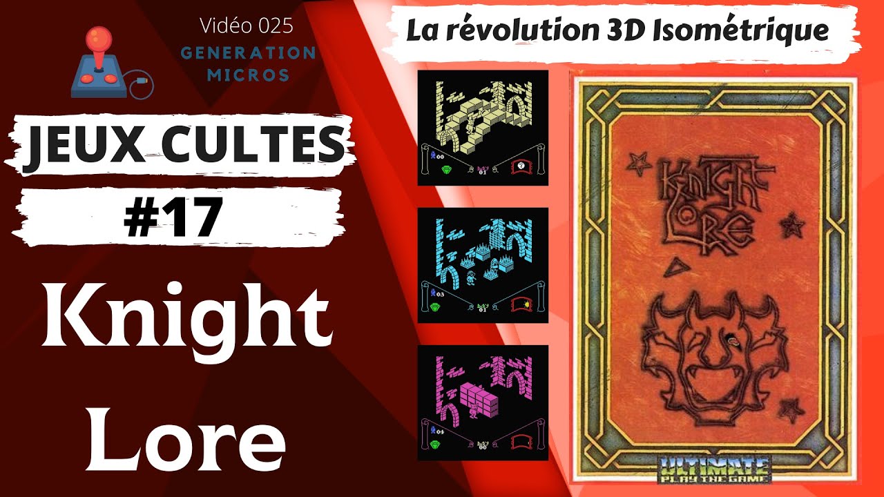 Jeux Cultes : Knight Lore sur ZX Spectrum, Amstrad CPC, MSX. - YouTube