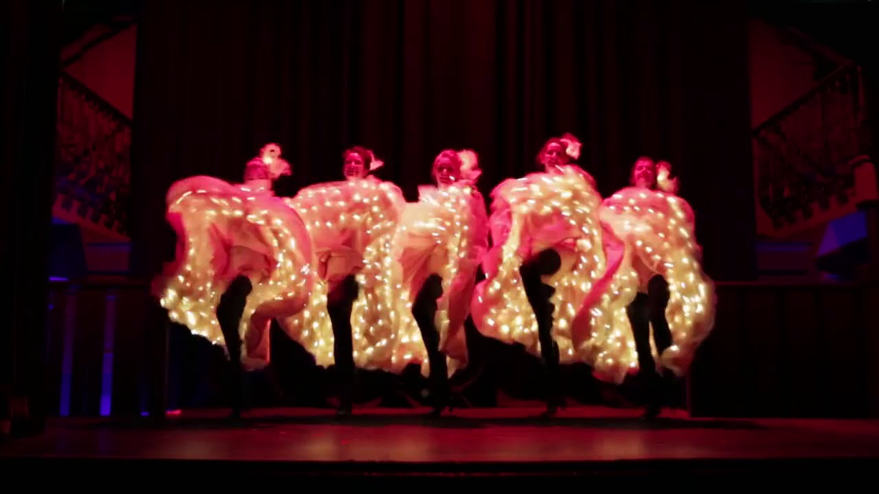 LED Can Can Show - YouTube