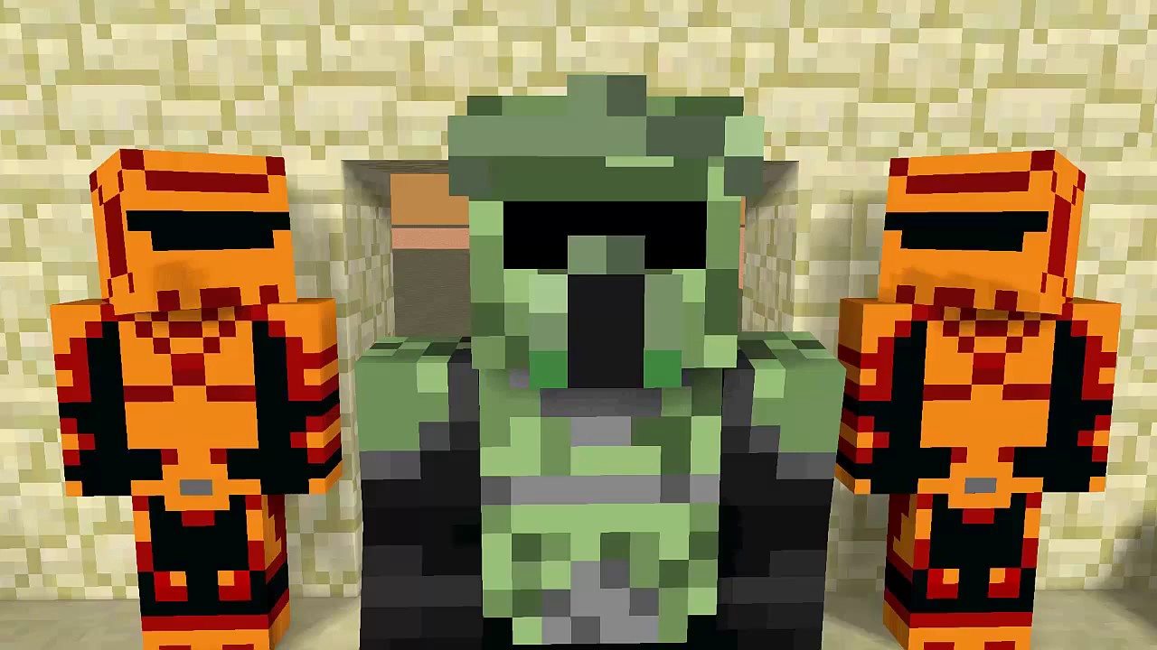 Animación minecraft mine imator- STAR WARS - part 1 - YouTube