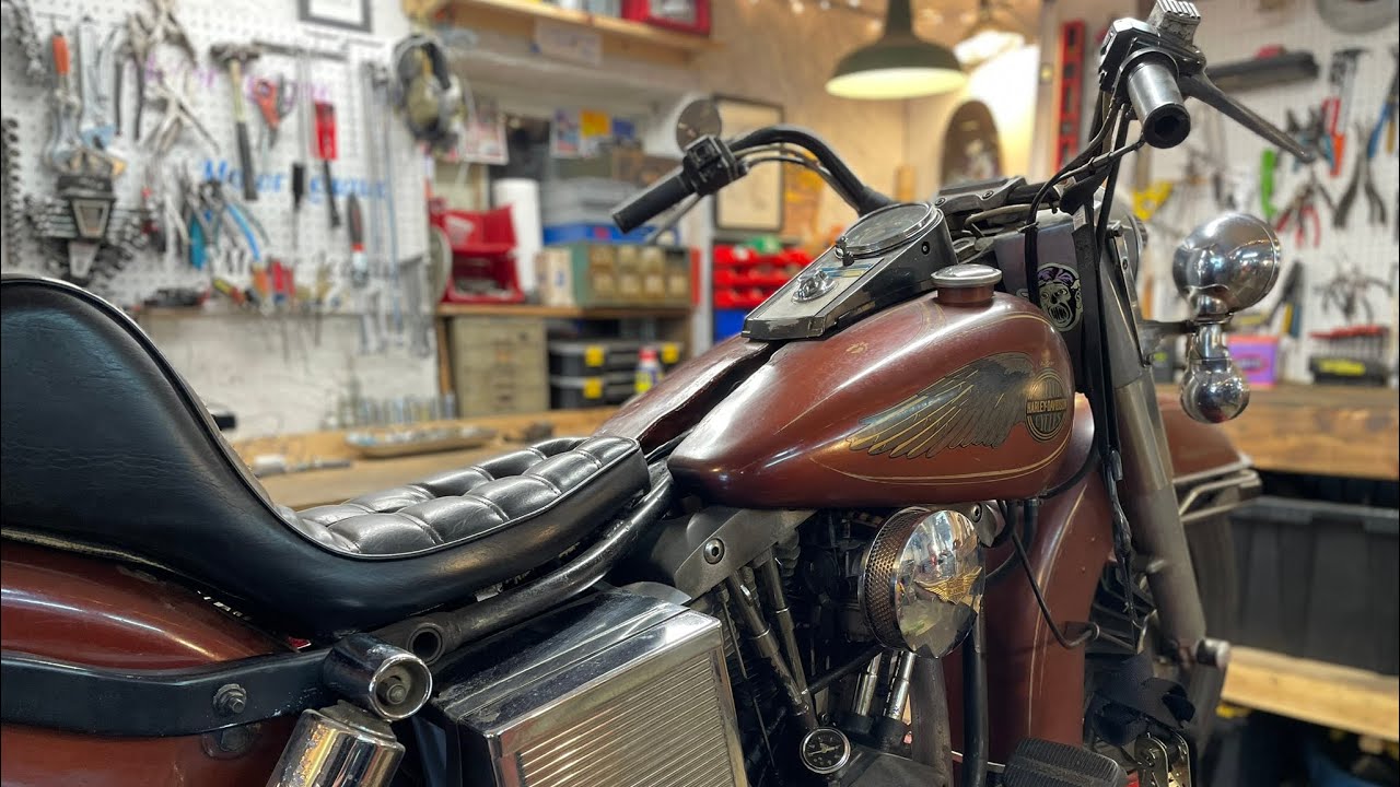 80 Cubic Inches / AMF Harley-Davidson Shovelhead Walk Around - YouTube