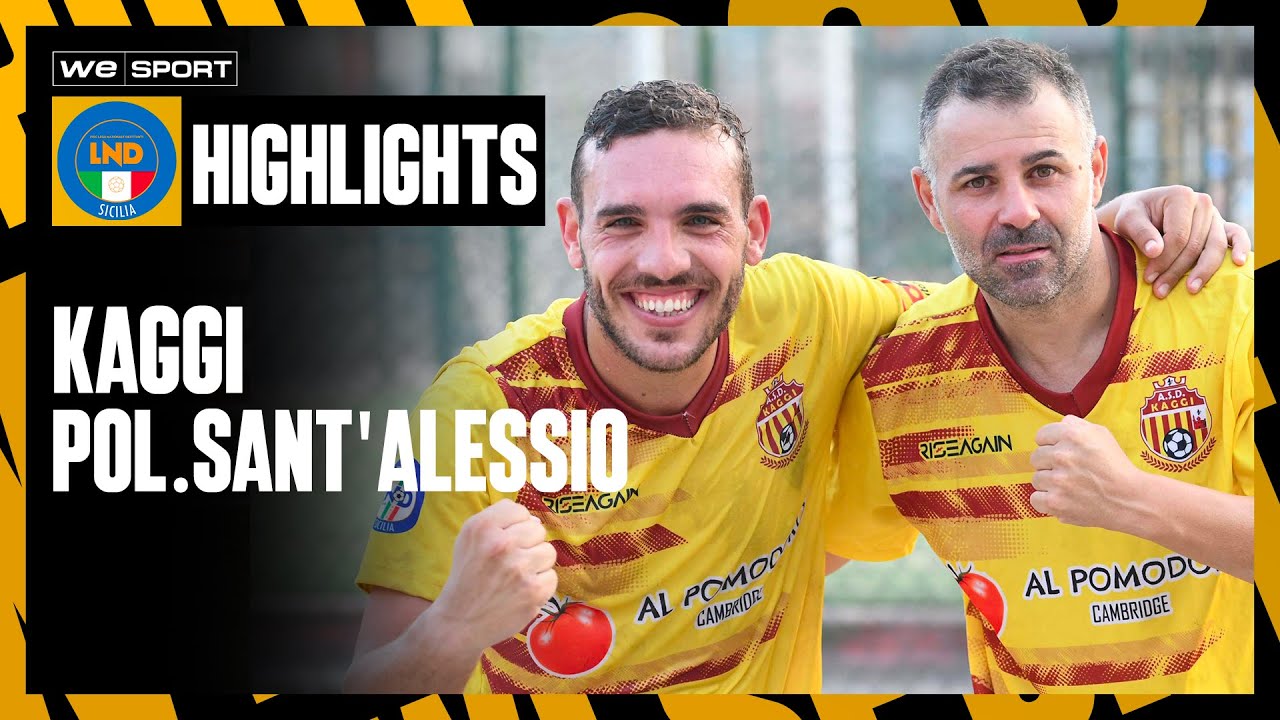 Kaggi vs Polisportiva Sant'Alessio [Promozione - Gir.C - Giornata 5 ...