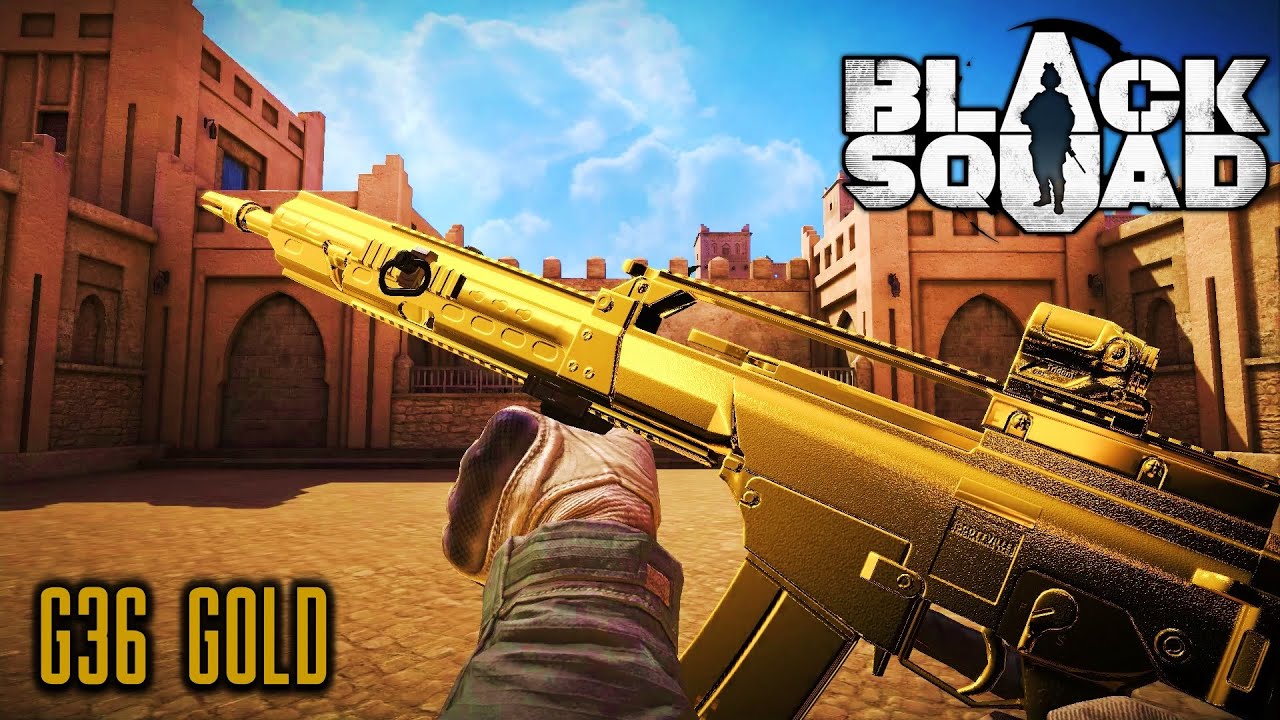 Black Squad G36 GOLD TDM Gameplay # 130 - YouTube