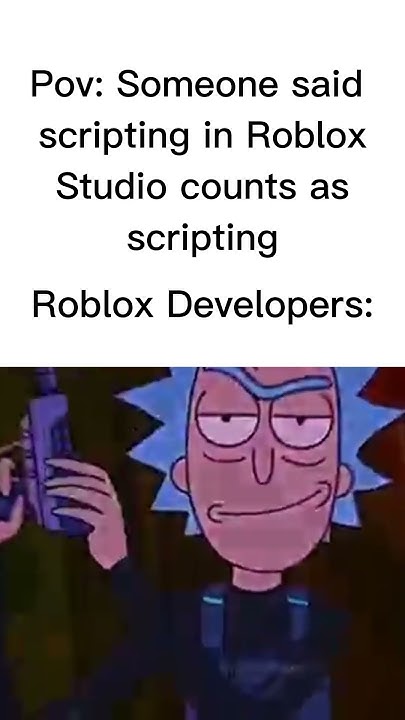 Roblox Studio Scripting Be Like #lua #robloxstudio #roblox #meme #shortsfeed #shorts #coding ...