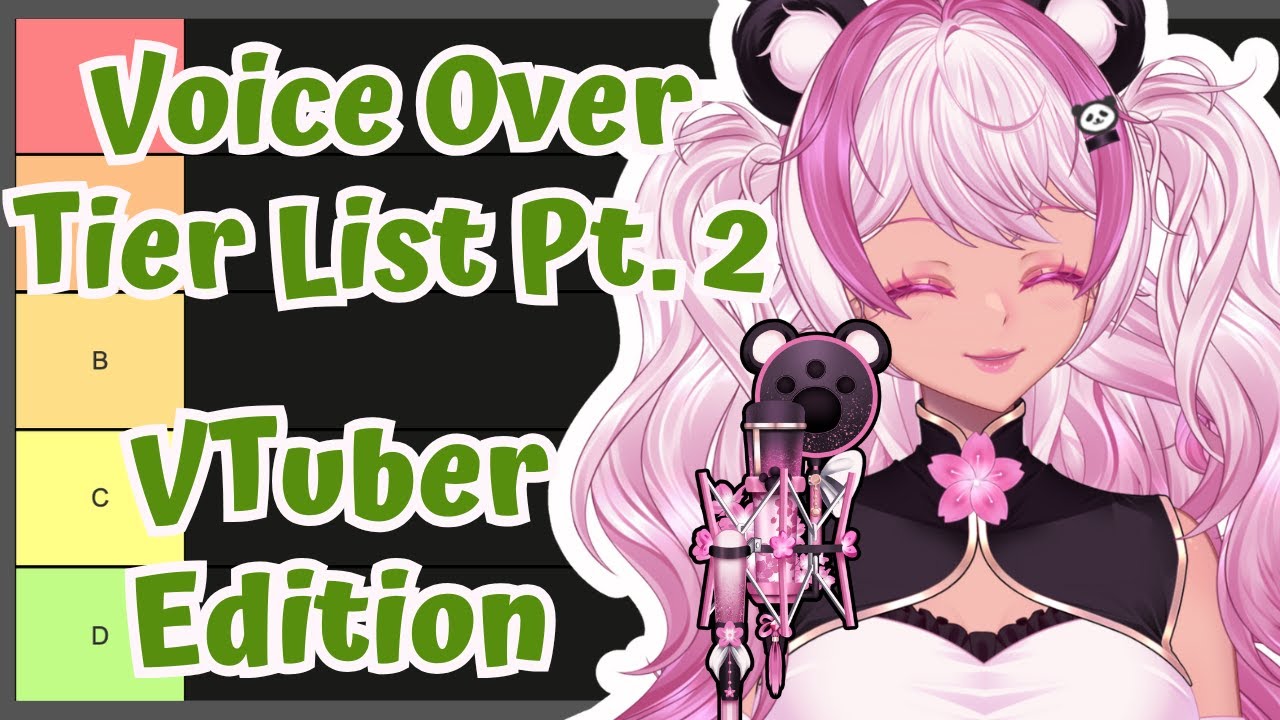 Ranking VTubers in a Voice Over Tier List [Part 2] - YouTube