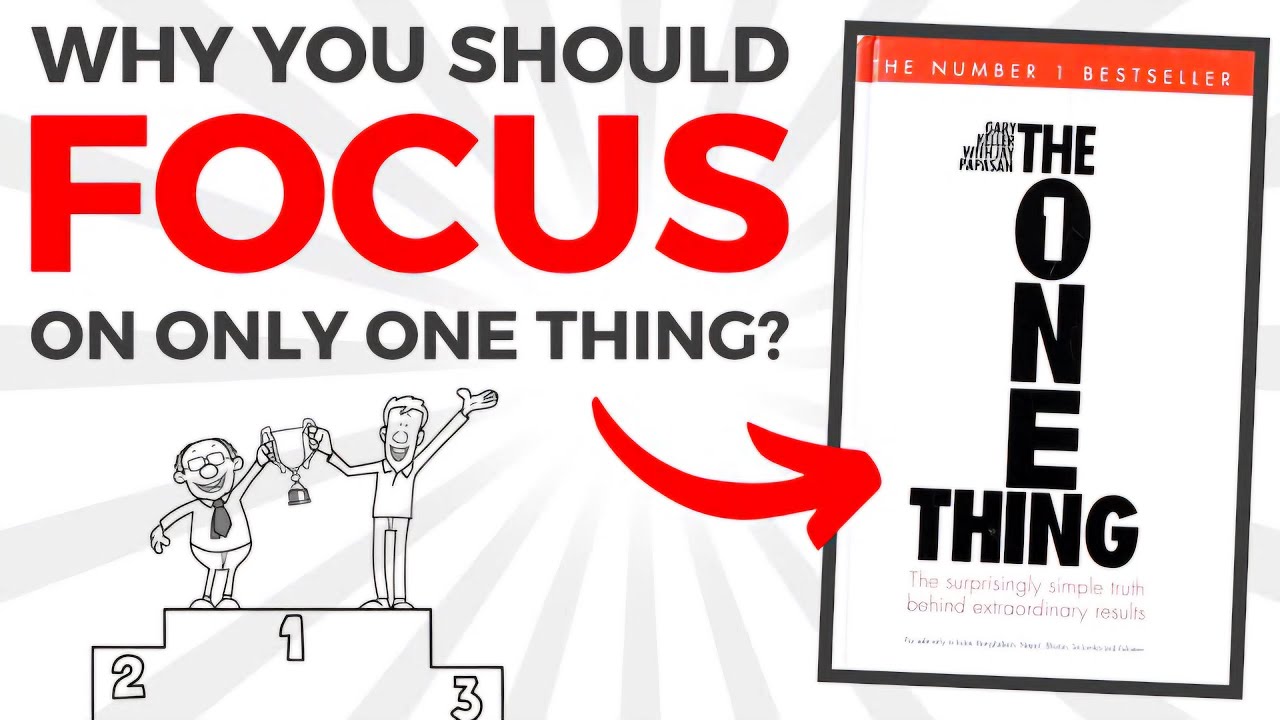 The One Thing Book Summary In English By Gary Keller - YouTube