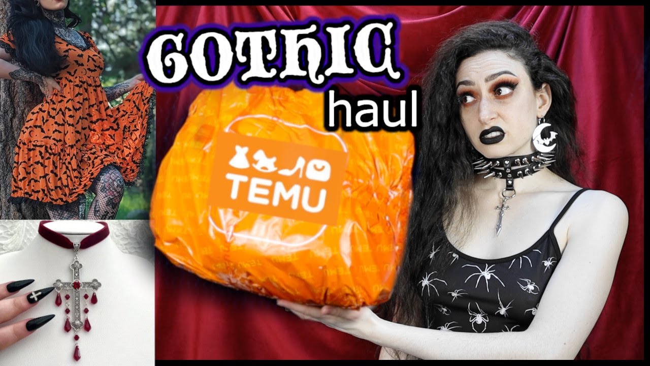 $200 TEMU HAUL FOR THE GOTHIC CRUISE 😮 💀 🛳️ - YouTube