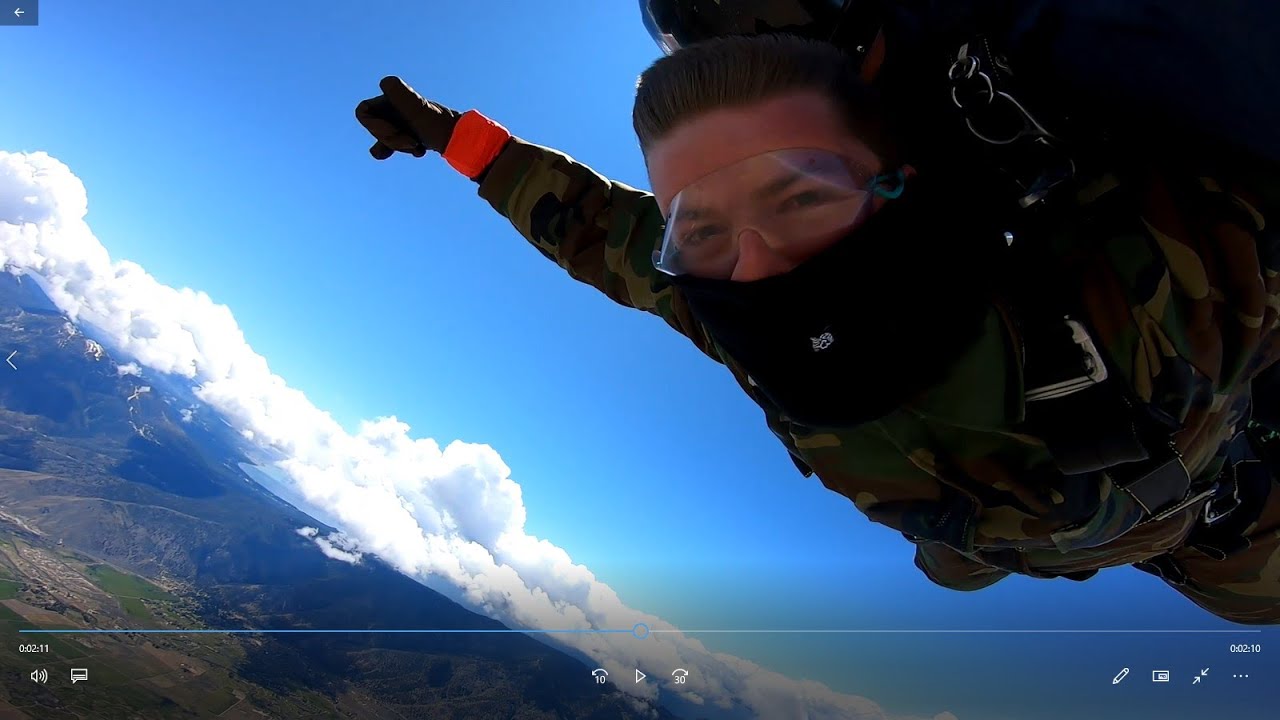 Skydiving over Lake Tahoe 2020 - YouTube