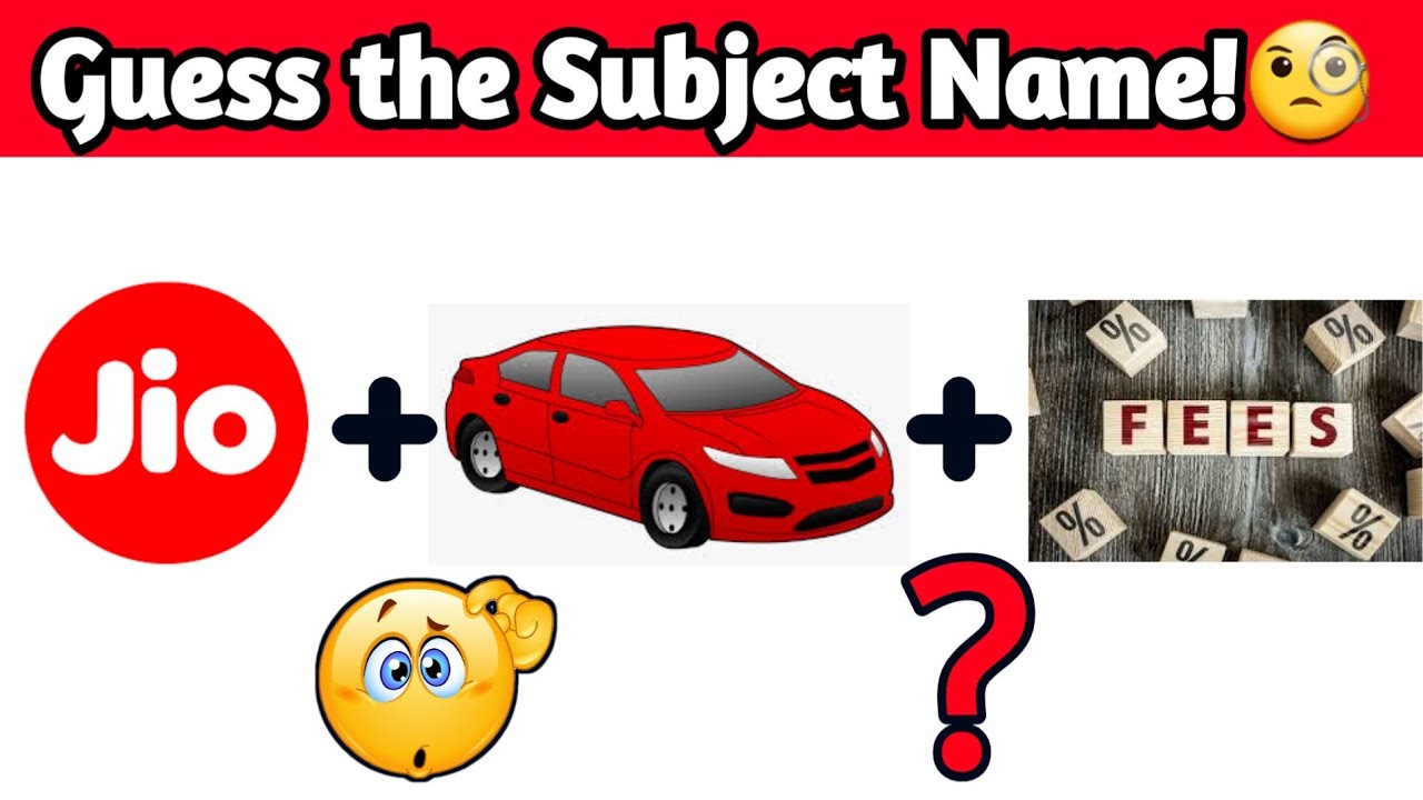 Guess The Subject Name Guess The Answer By Emoji Challenge YouTube guess-the-subject-name-guess-the-answer-by-emoji-challenge-youtube