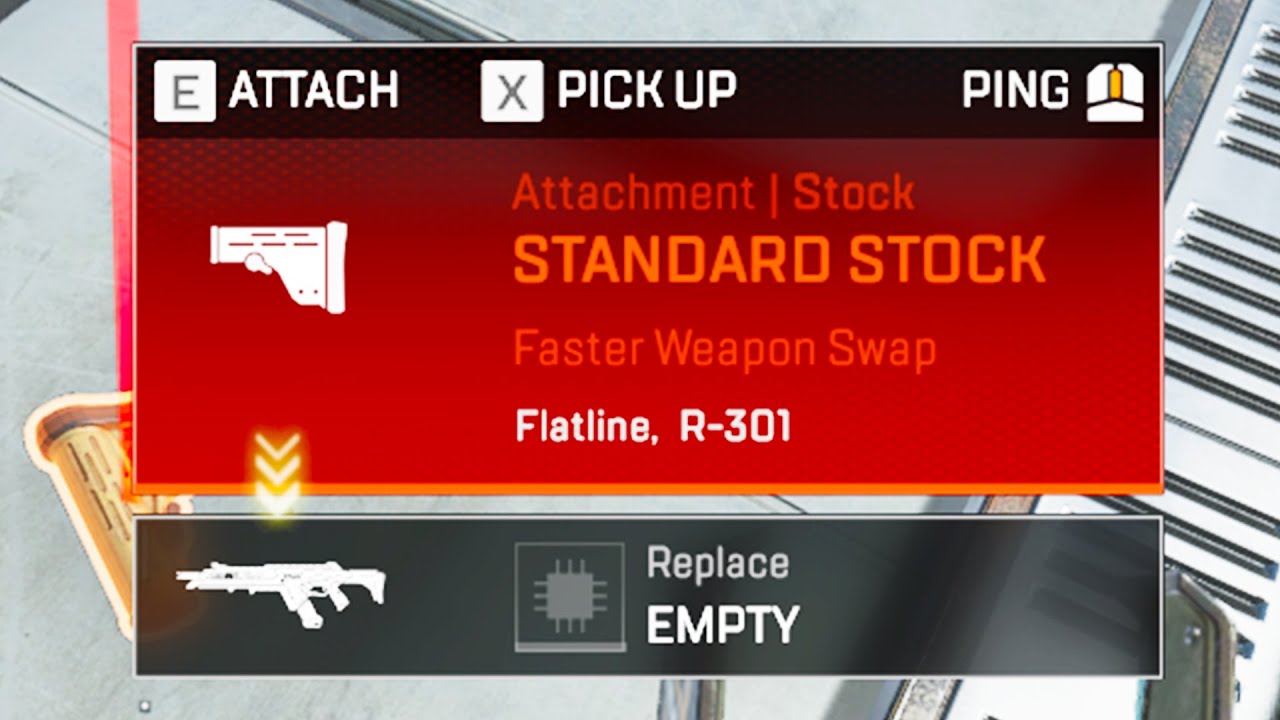 If Apex Had Red Weapon Attachments 5 - YouTube