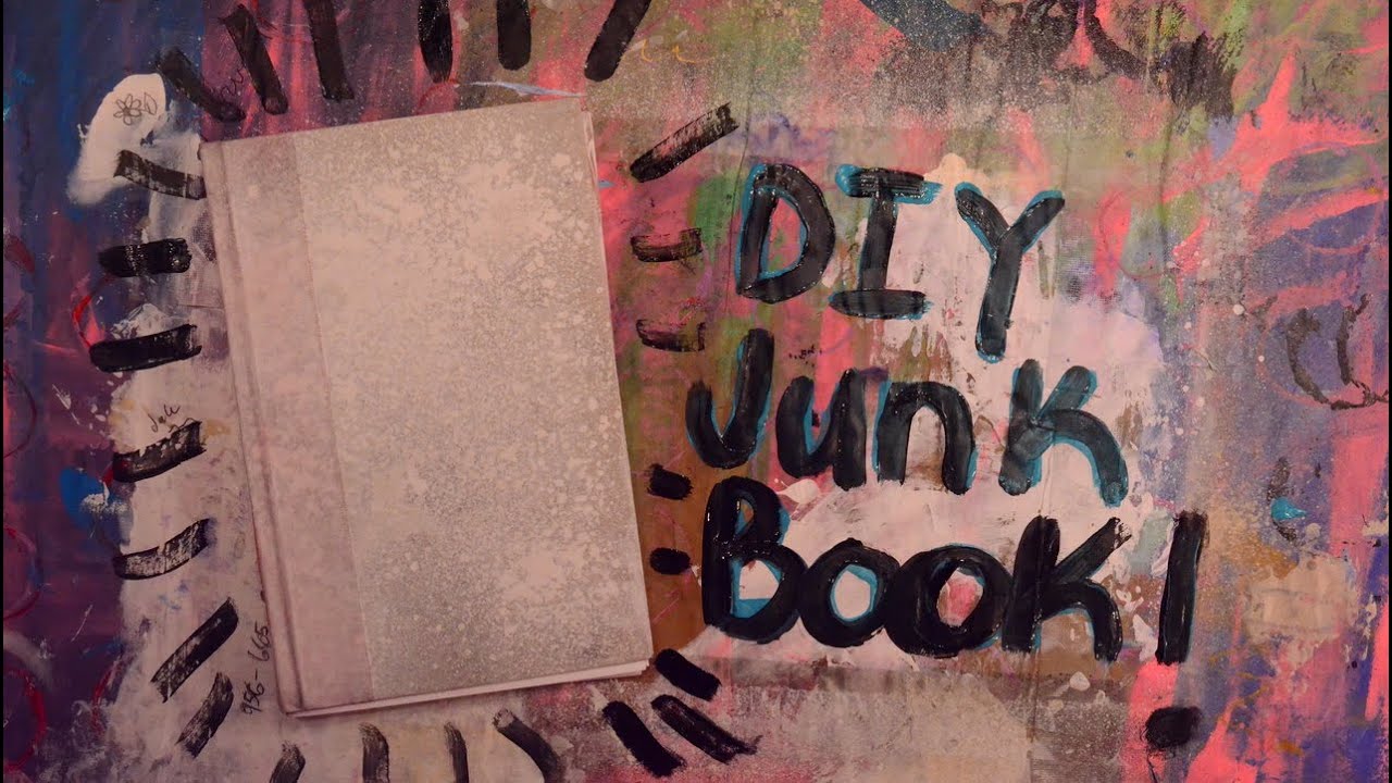 DIY Junk Book - YouTube
