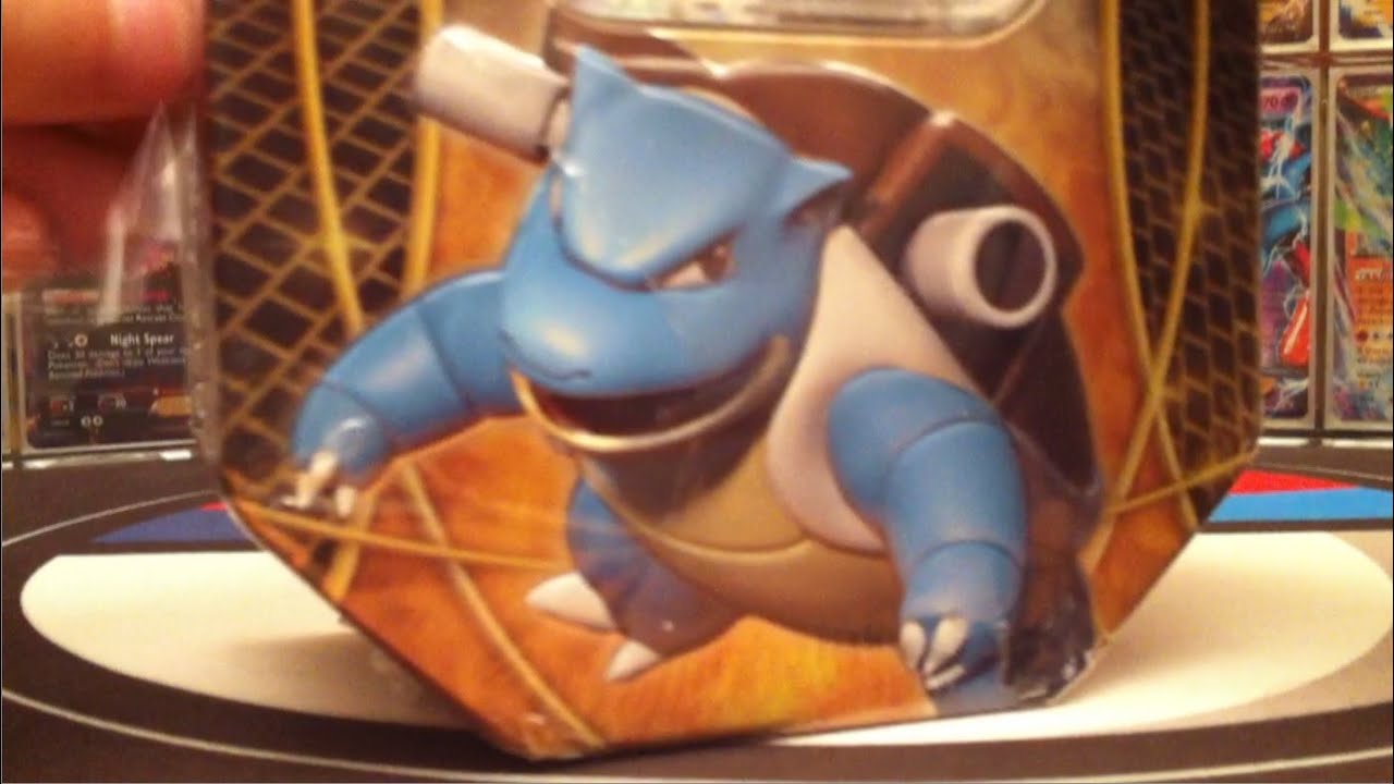 Opening An EX Power Trio Tin (Blastoise EX) - YouTube
