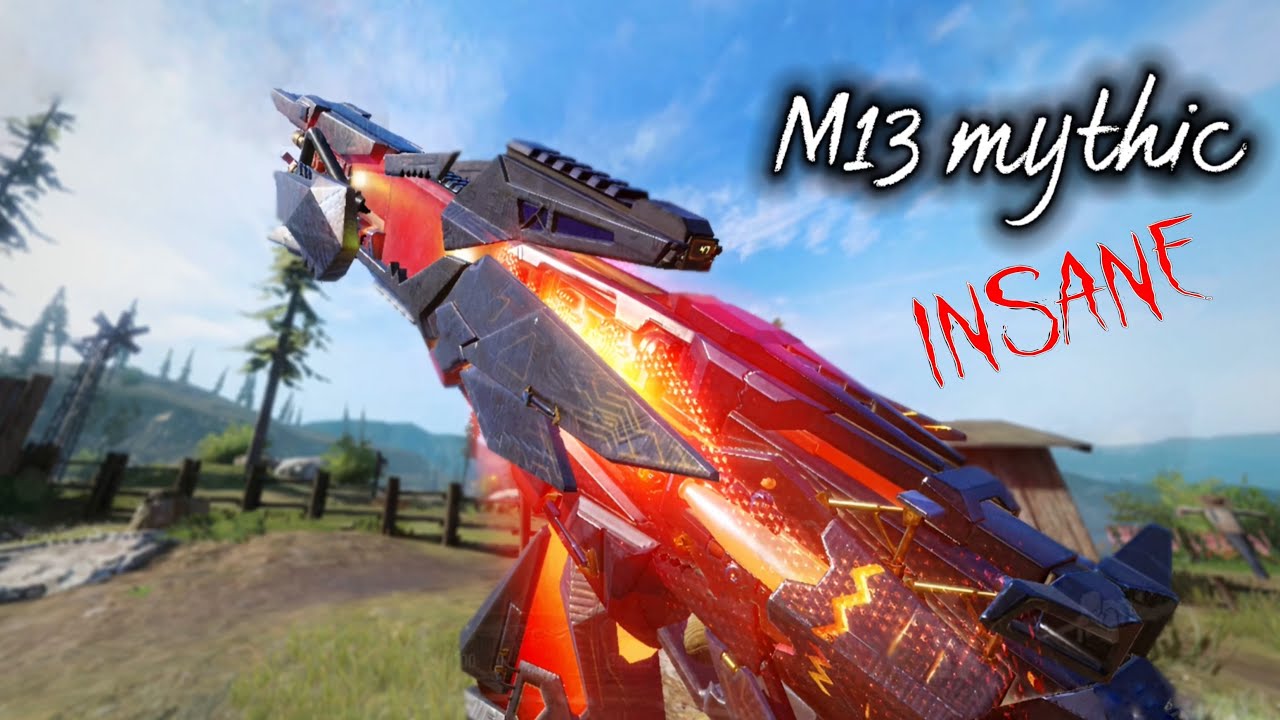 M13 Mythic is insane || Call of duty mobile || Best gunsmith - YouTube