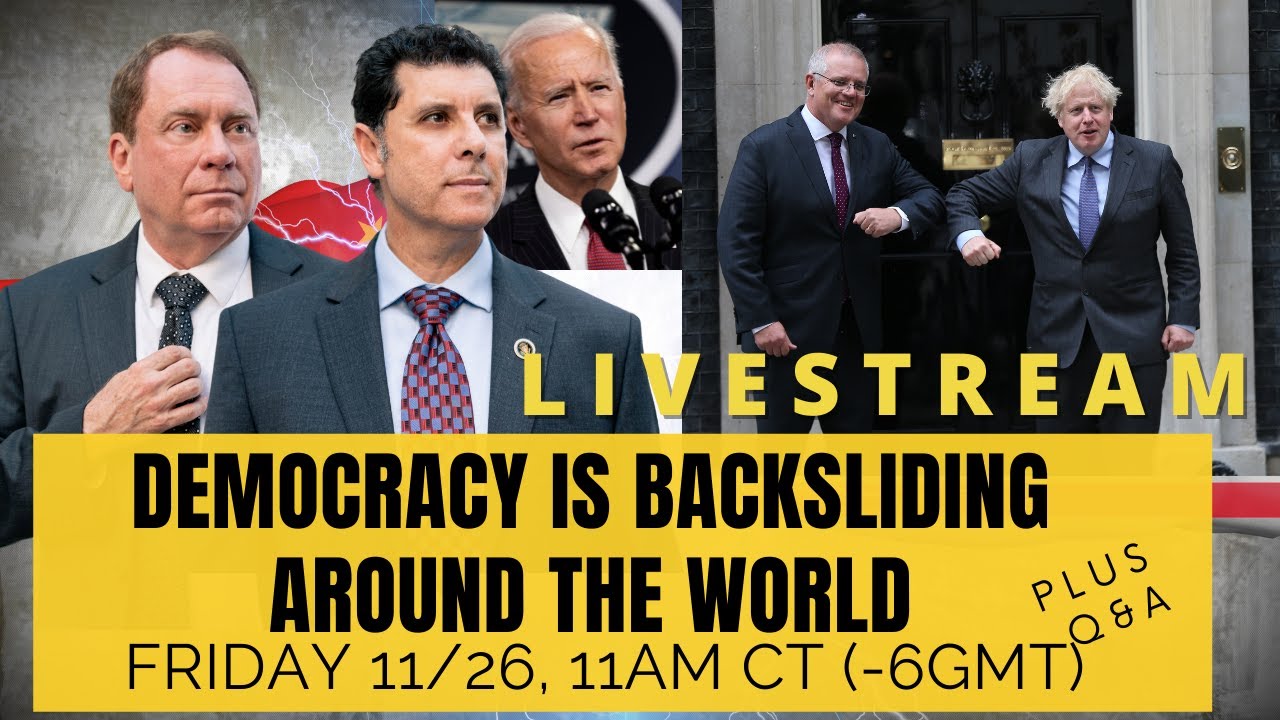 Democracy Backsliding Across the World! Have You Noticed??? - YouTube