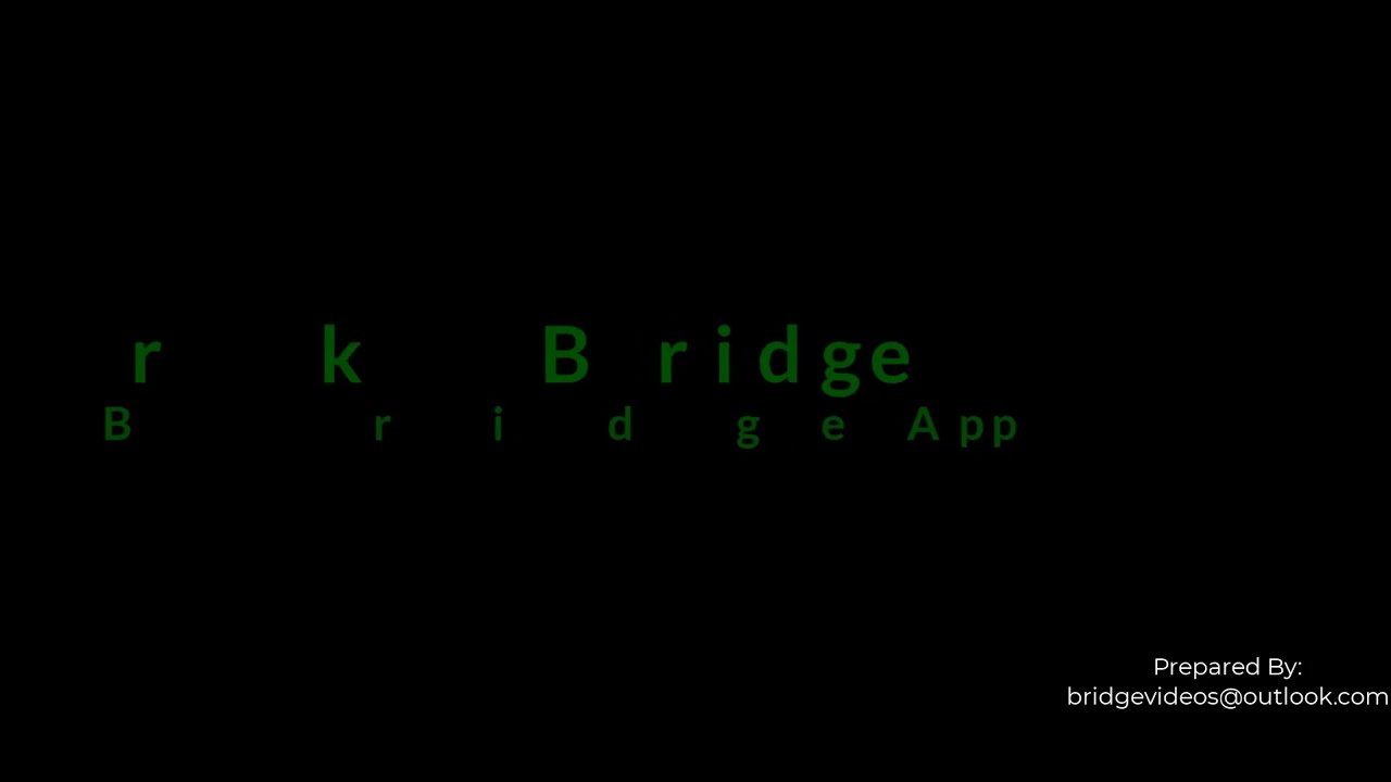 Shark Bridge App Tutorials - YouTube