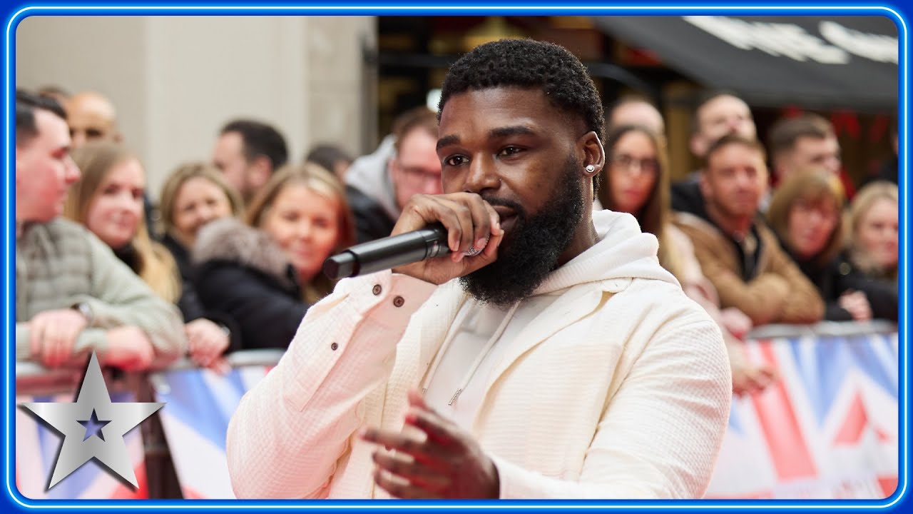 Danny Platinum FREESTYLES genius BGT rap for the Judges | Auditions ...